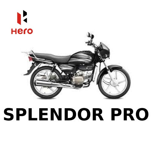 Hero Splendor Pro – Arovehic-India's Largest Online Store For Bike ...
